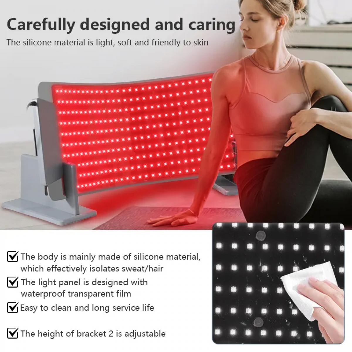FREYARA Red Light Therapy Mat for Full-Body Comfort, Flexible LED Light ...