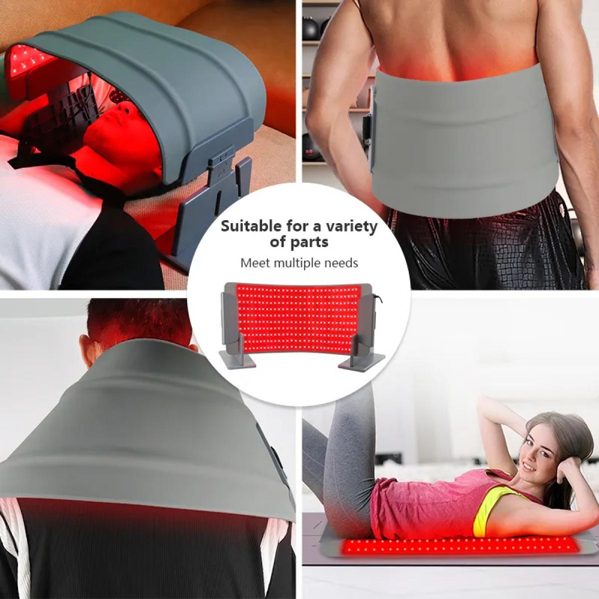 FREYARA Red Light Therapy Mat for Full-Body Comfort, Flexible LED Light ...