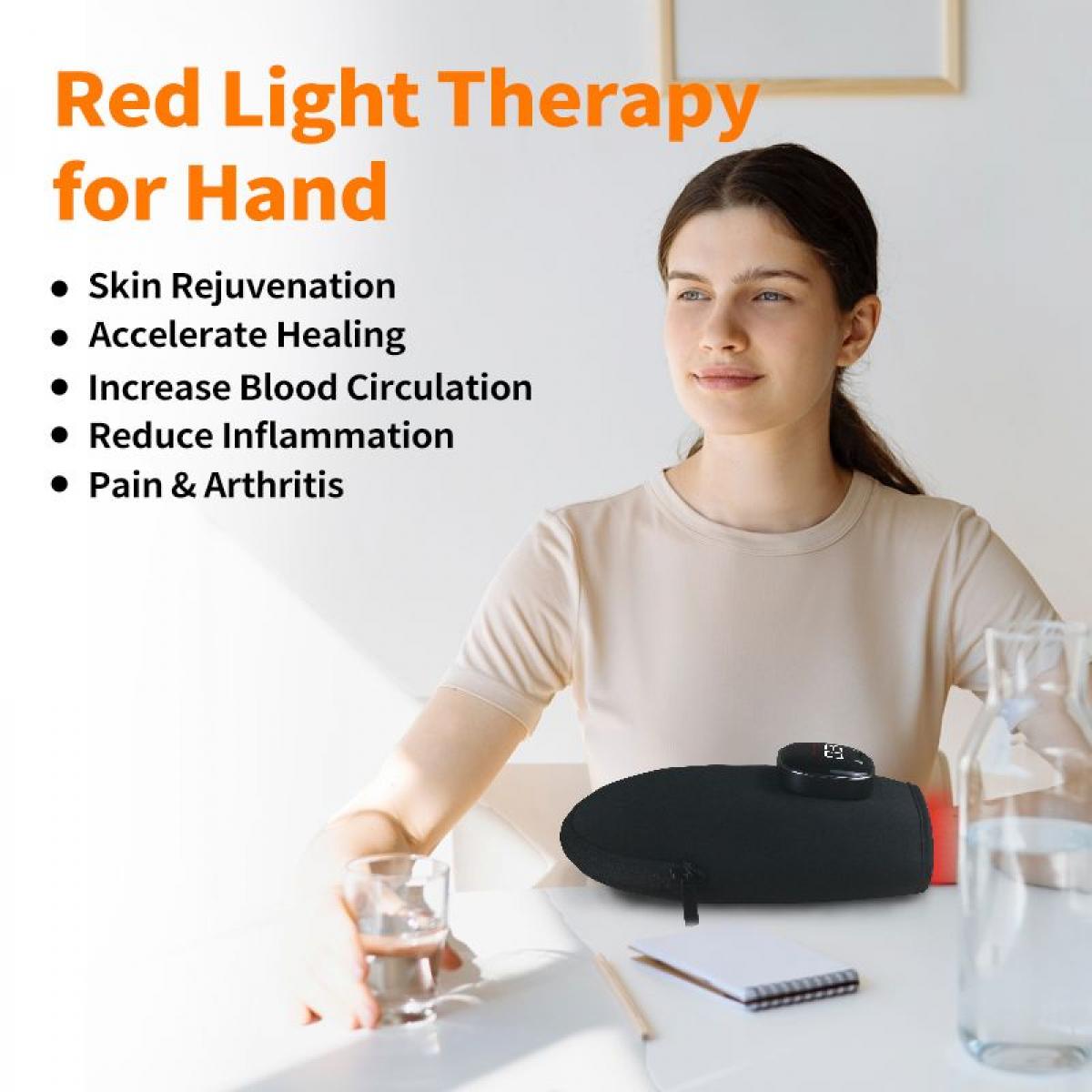 FREYARA Medical-Grade 80LED Full-Coverage Red & Infrared Light Therapy ...