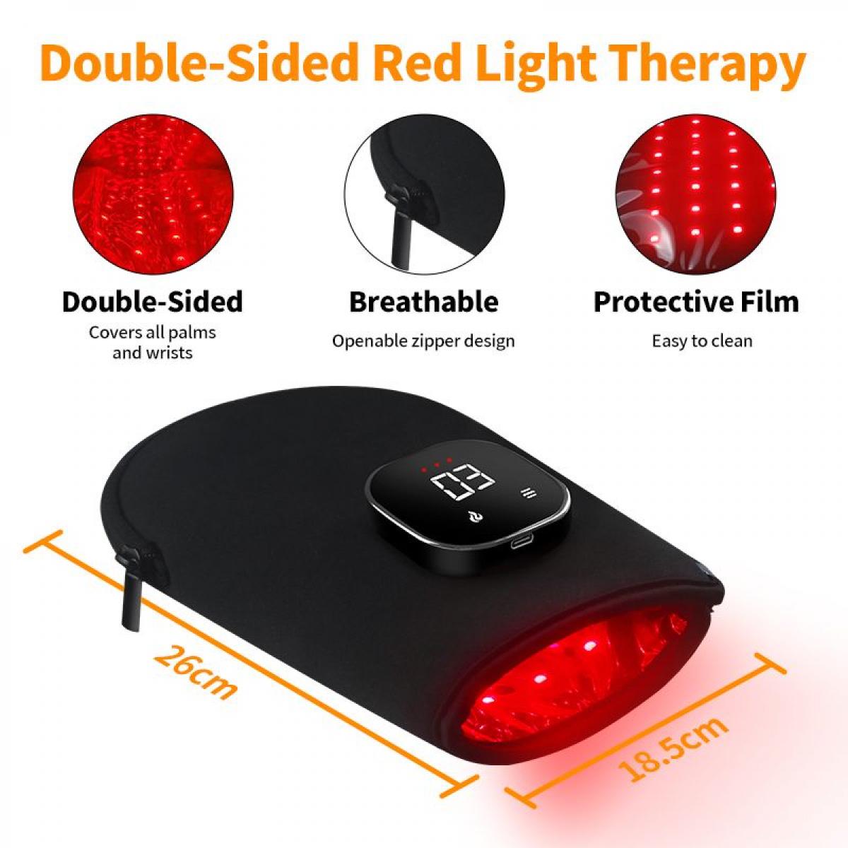 FREYARA Medical-Grade 80LED Full-Coverage Red & Infrared Light Therapy ...