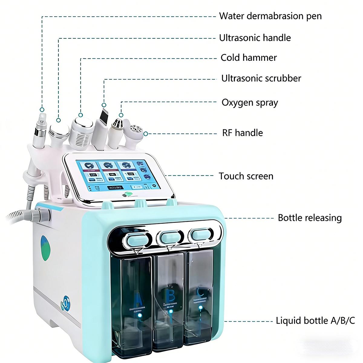 FREYARA Professional 10-in-1 Hydro Aqua Peeling Machine, Micro ...