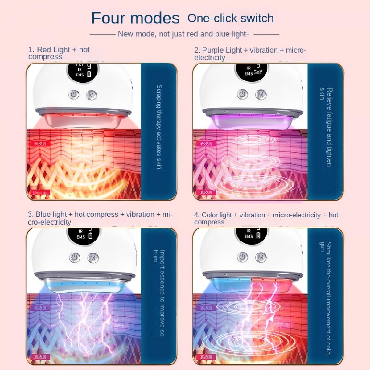 FREYARA Electric Gua Sha Facial Massage Tool, EMS Microcurrent, 4 Light ... FREYARA Electric Gua Sha Facial Massage Tool, EMS Microcurrent, 4 Light ...