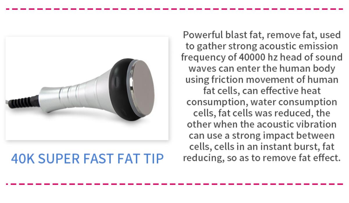 FREYARA Mini 40K Ultrasonic Cavitation Body Fat Burning Sculpting ...