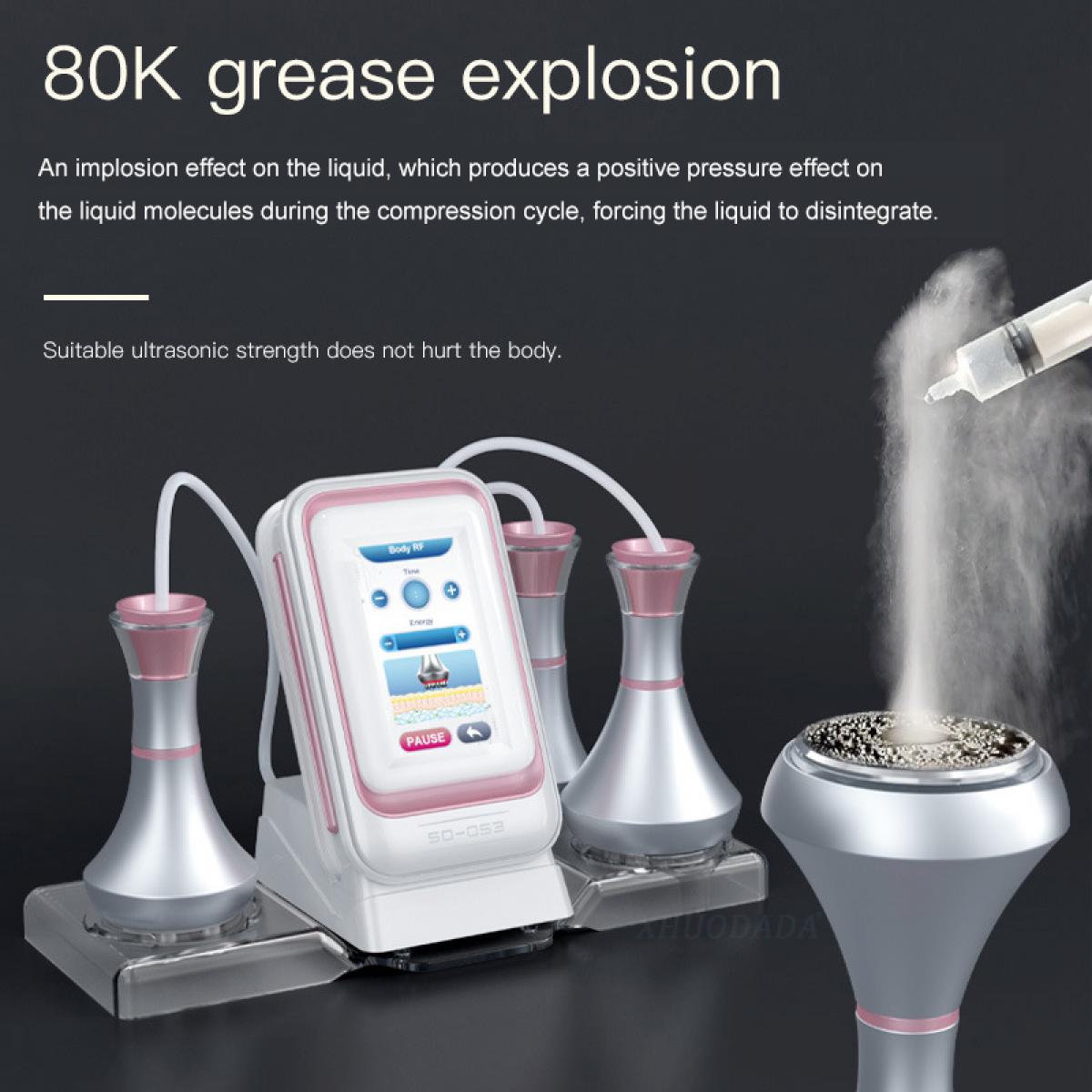 FREYARA 80K Radiofrequency Cavitation Machine, 3in1 Ultrasonic Body ...