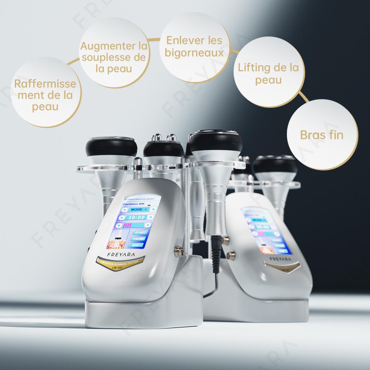 FREYARA 4in1 40K Machine de Cavitation Ultrasonique - Amincissement ...