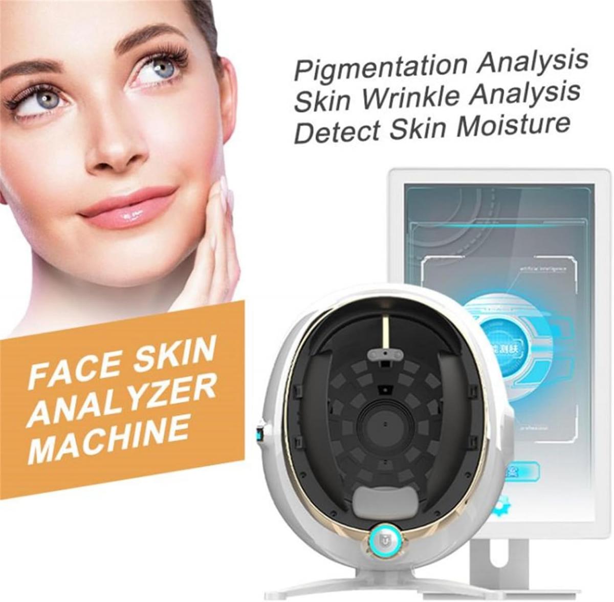 FREYARA Intelligent Face Skin Analysis Scanner Machine, 21.5" LCD ...